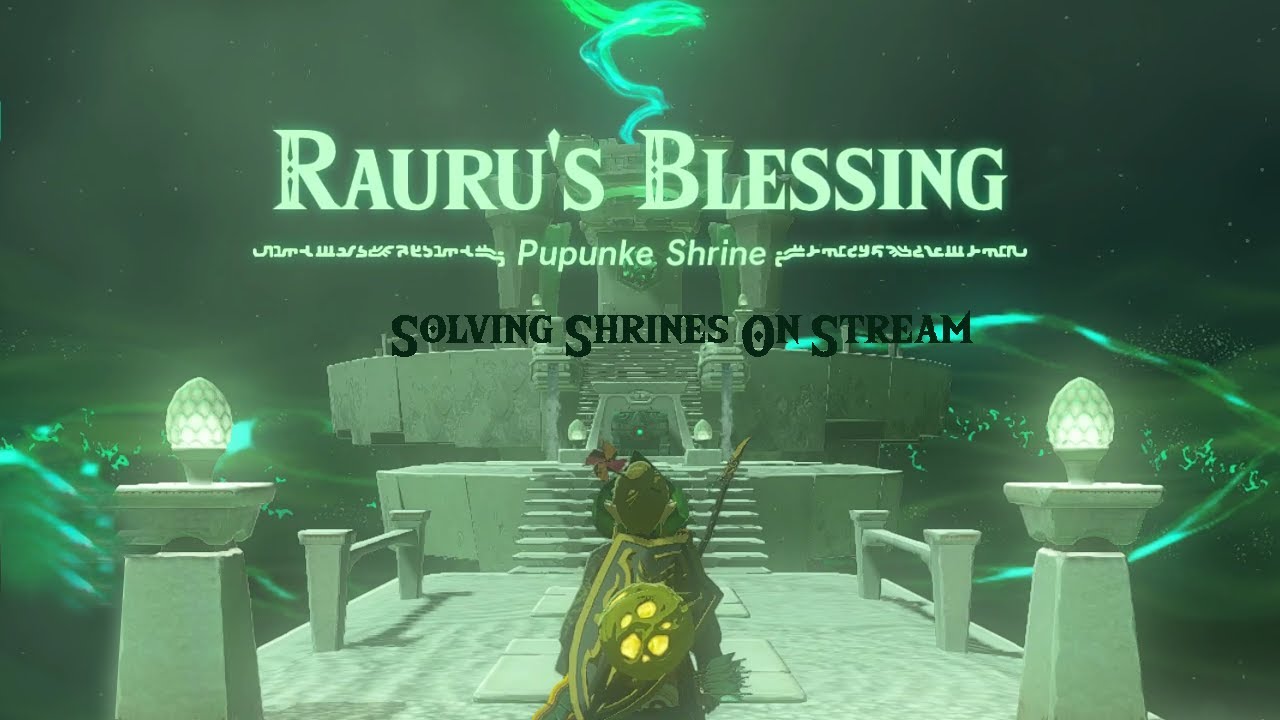 Pupunke Shrine [Rauru's Blessing] - YouTube