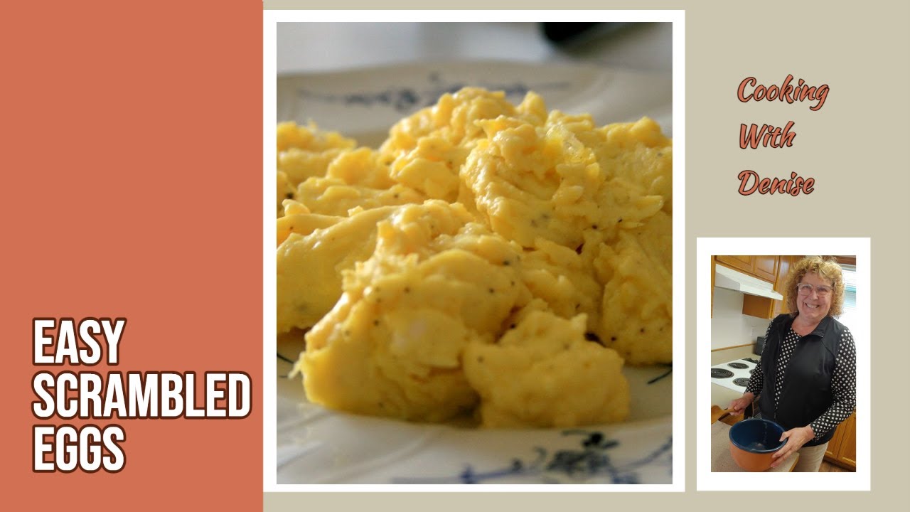 Easy Scrambled Eggs - YouTube