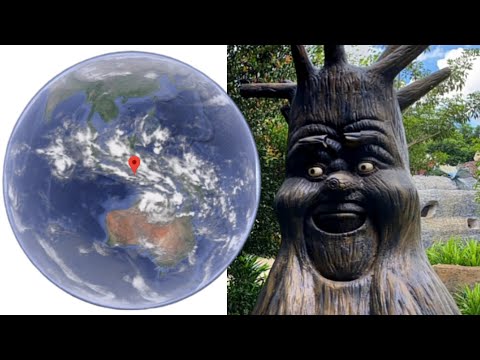 Giant Sculpture Tree on Google maps and Google Earth #AK Google Earth ...