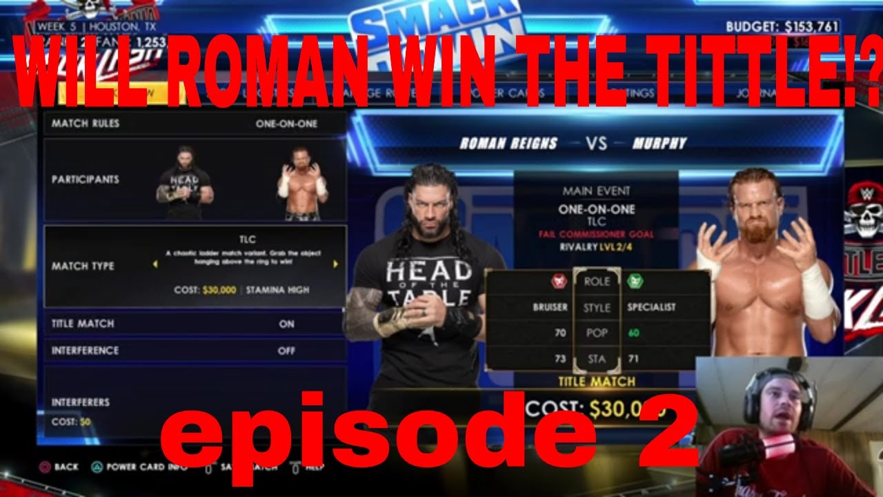 WWE 2K22 MY GM Mode - YouTube