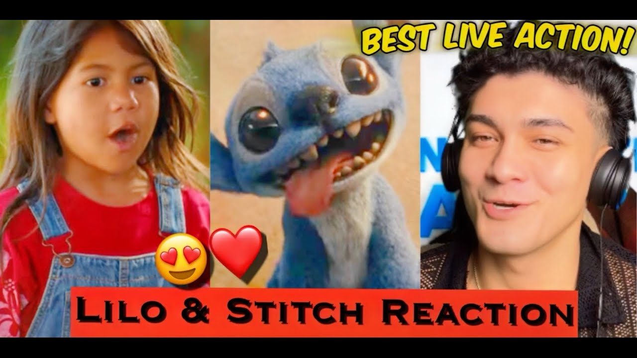 Disney’s Lilo & Stitch REACTION! LIVE-ACTION Trailer | OHANA IS BACK! 🌺 ...