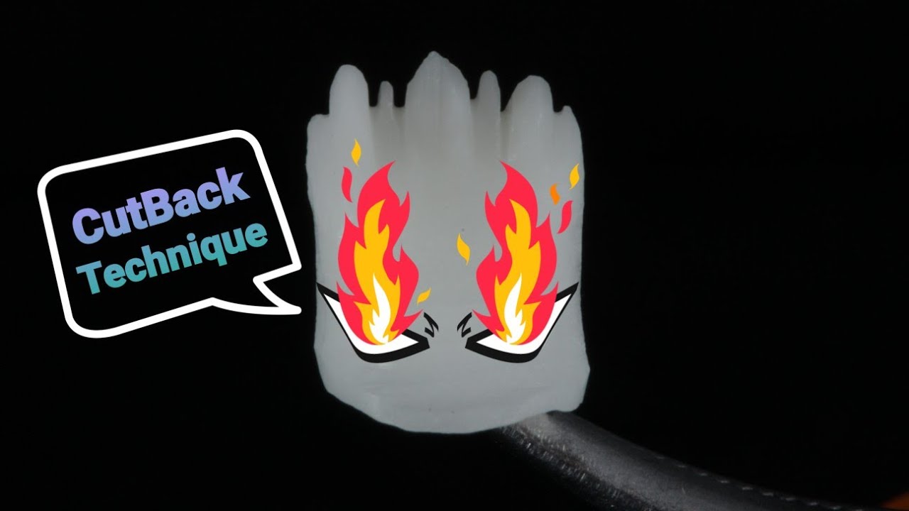 Cutback Technique on Emax Coping - YouTube