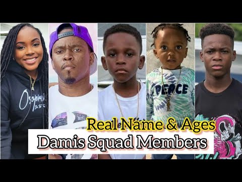 Damis Squad Members Real Name and Real Ages - YouTube