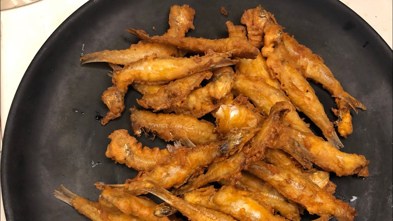 Simple crispy fried sprats | Tasty Side Dish - YouTube