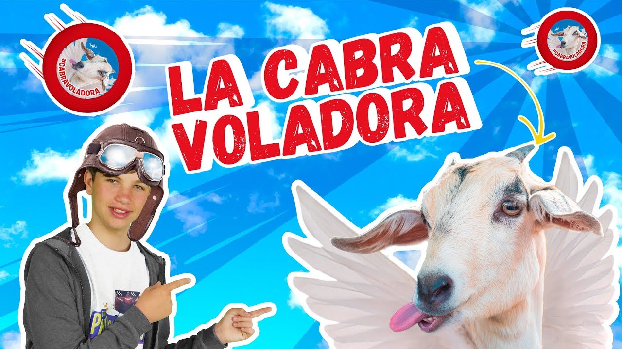 ¡La cabra voladora! #FlymalsChallenge - YouTube