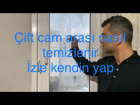 Çift cam arası nasıl temizlenir