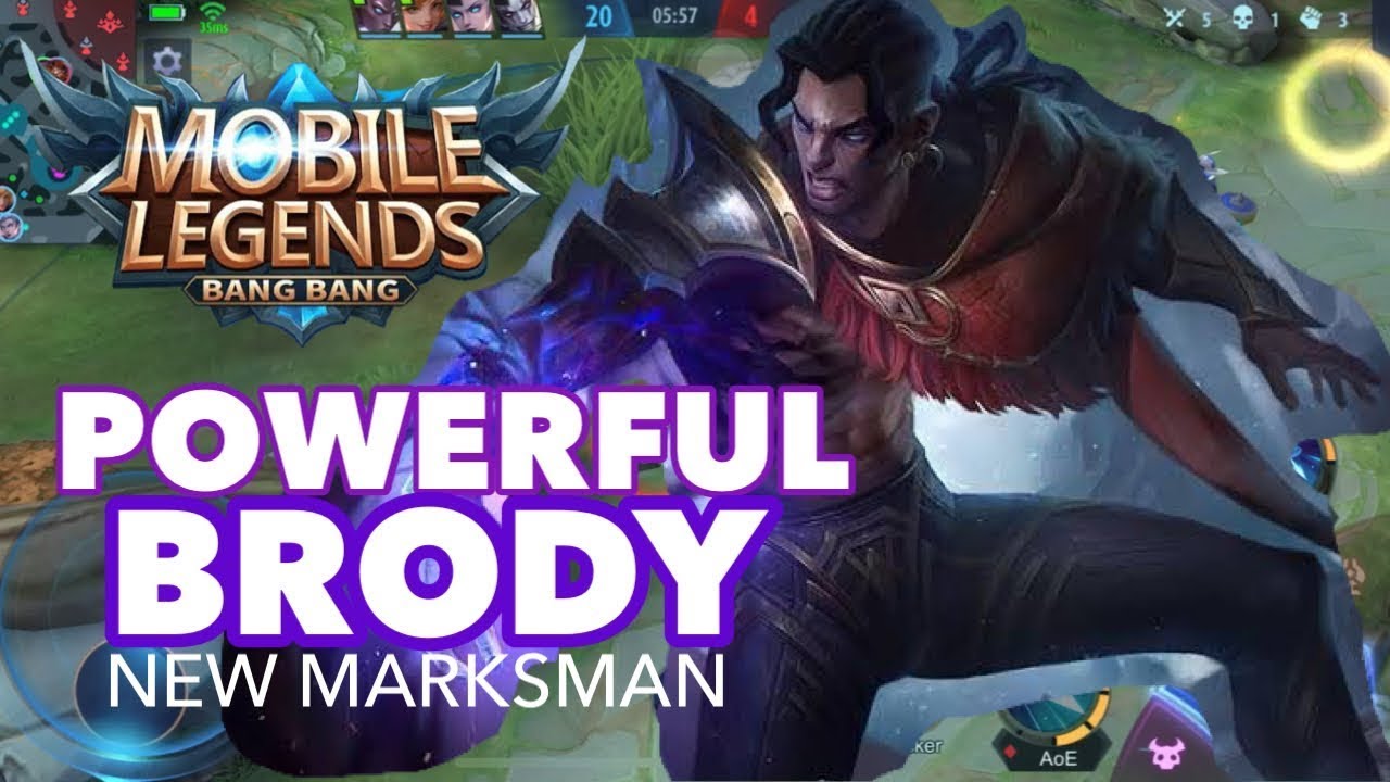 #MobileLegends #mlbbcreatorcamp Brody semi tank build MANIAC - YouTube