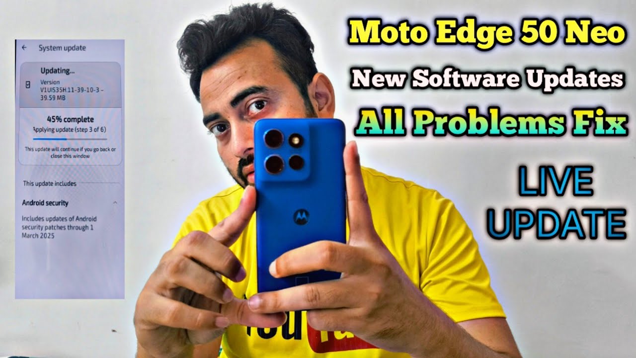 Moto Edge 50 Neo (May) New Software Updates Live | Moto Edge 50 Neo All ...