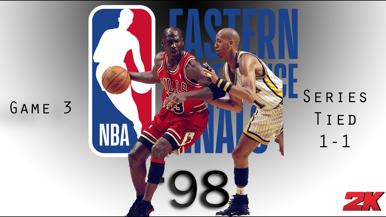 "LAST DANCE" on 2K: '98 EASTERN CONF FINALS Game 3 Bulls vs Pacers ...