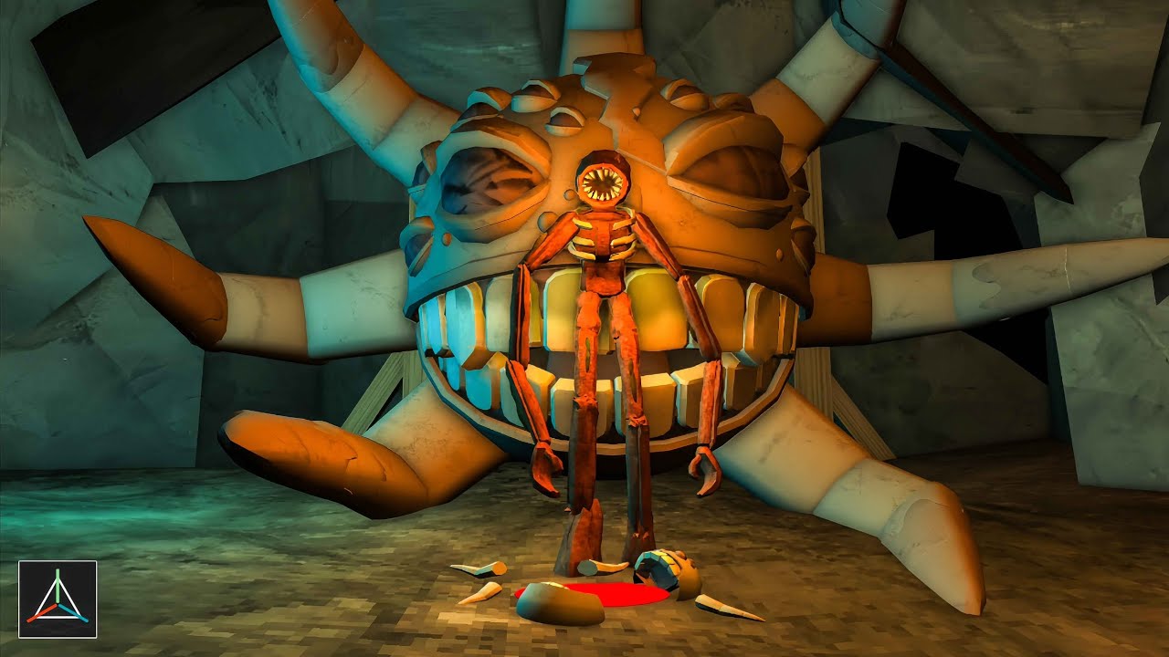 GIGGLE GOT CRUSHED BY FIGURE | PRISMA 3D ANIMATION | DOORS FLOOR 2 ...