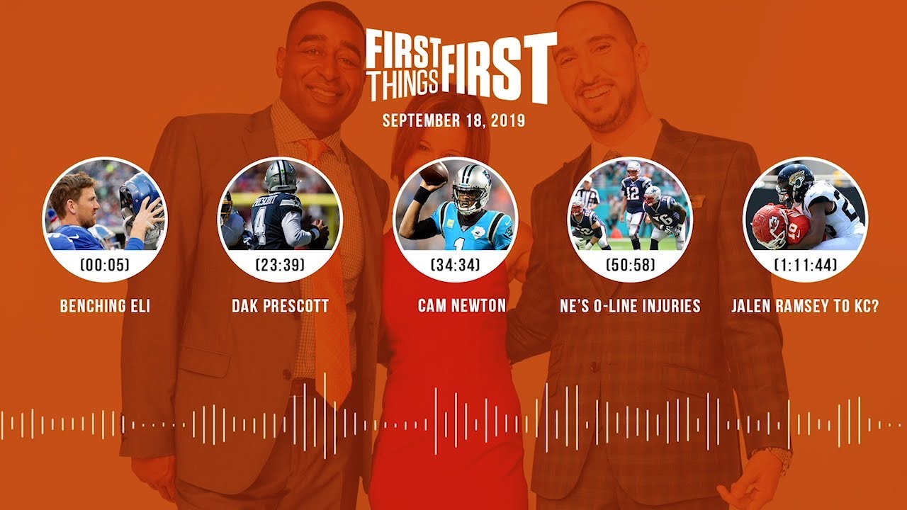 First Things First audio podcast (9.18.19)Cris Carter, Nick Wright ...