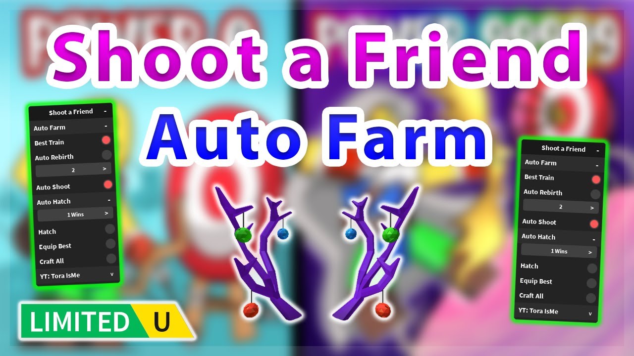 [UGC LIMITED] Shoot a Friend Simulator | Auto Farm / Hatch / Rebirth ...