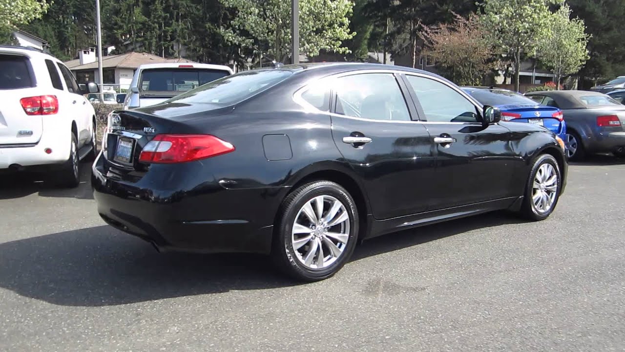 2011 Infiniti M56X, Black Obsidian - STOCK# 5288 - Walk around - YouTube