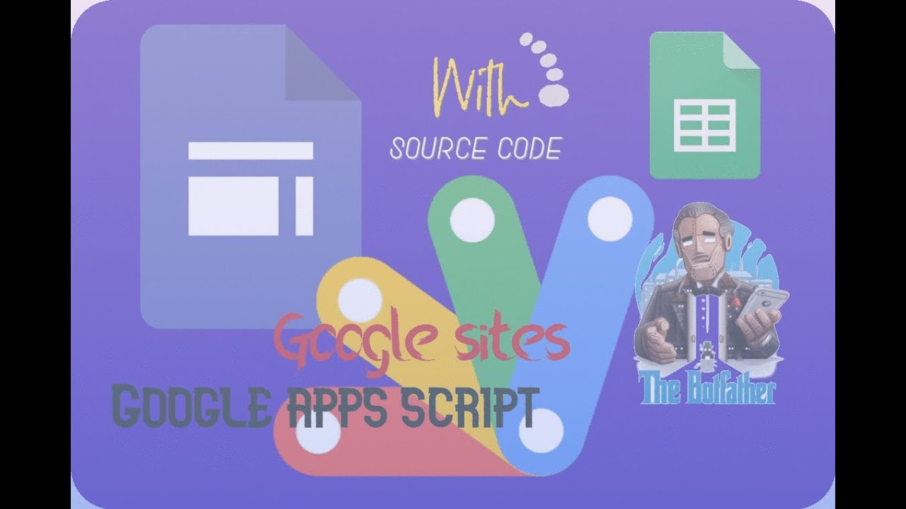 Menggabungkan google apps script dan google site - YouTube
