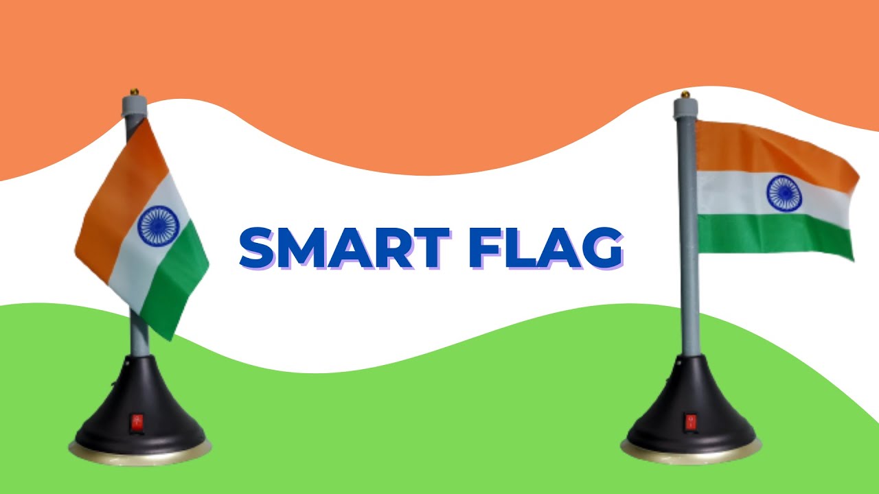 Smart Flag, DIY table flag india #electricflag #Smartflag #desktopflag ...
