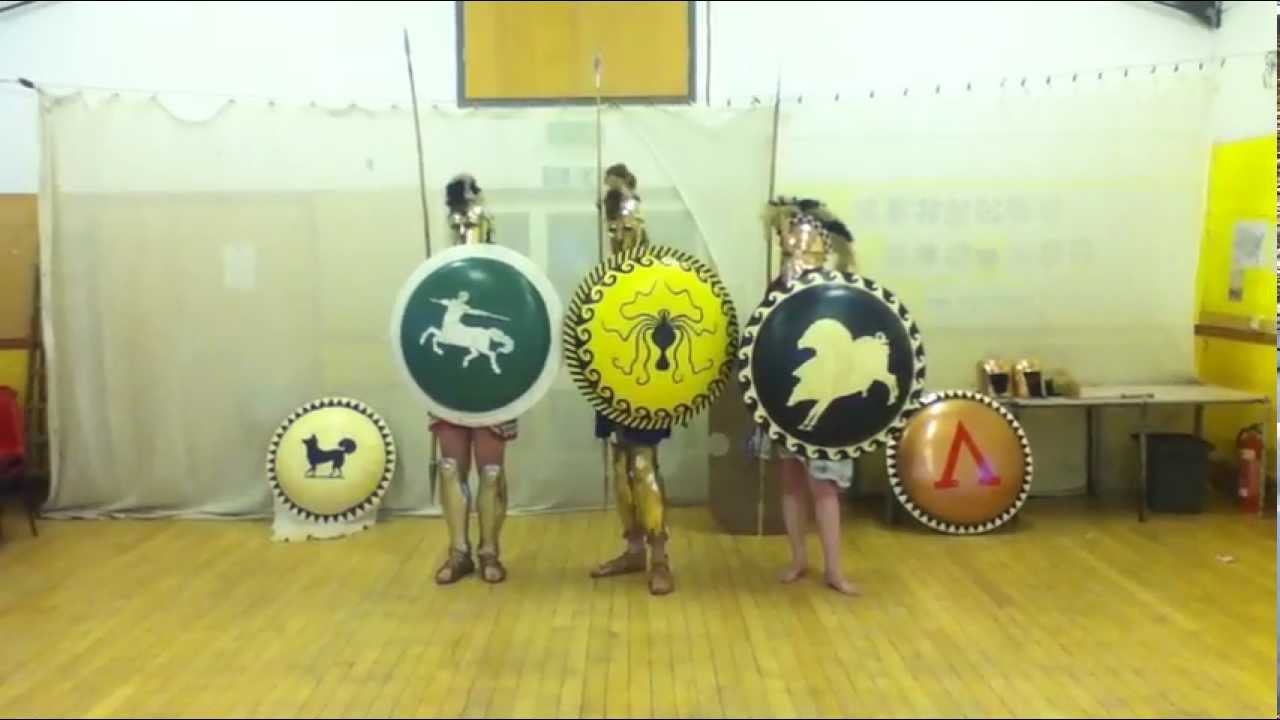 Hoplite Association: Ancient Greek Hoplite Drill - YouTube