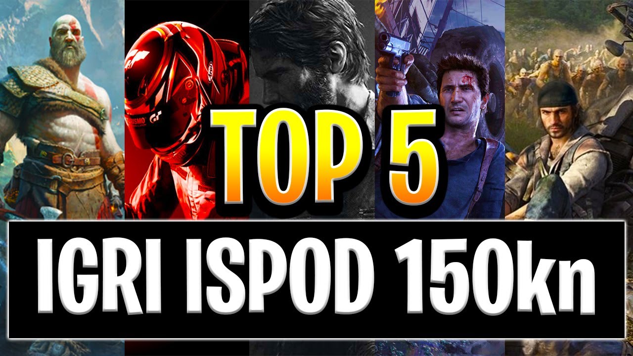 TOP 5 IGRI KOJE MORATE IMATI - PS4 - YouTube