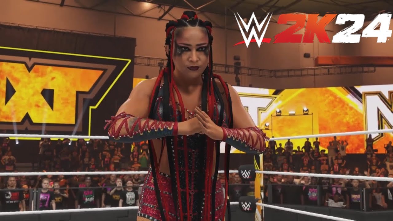 WWE 2K24 - Xia Li (Entrance, Signature, Finisher, Victory) - YouTube