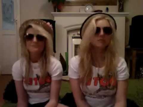 Perrie Edwards of Little Mix dancing to The Lazy Song with a friend ...