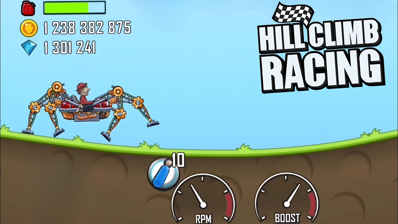 Hill climb racing update a new 🚗 - YouTube