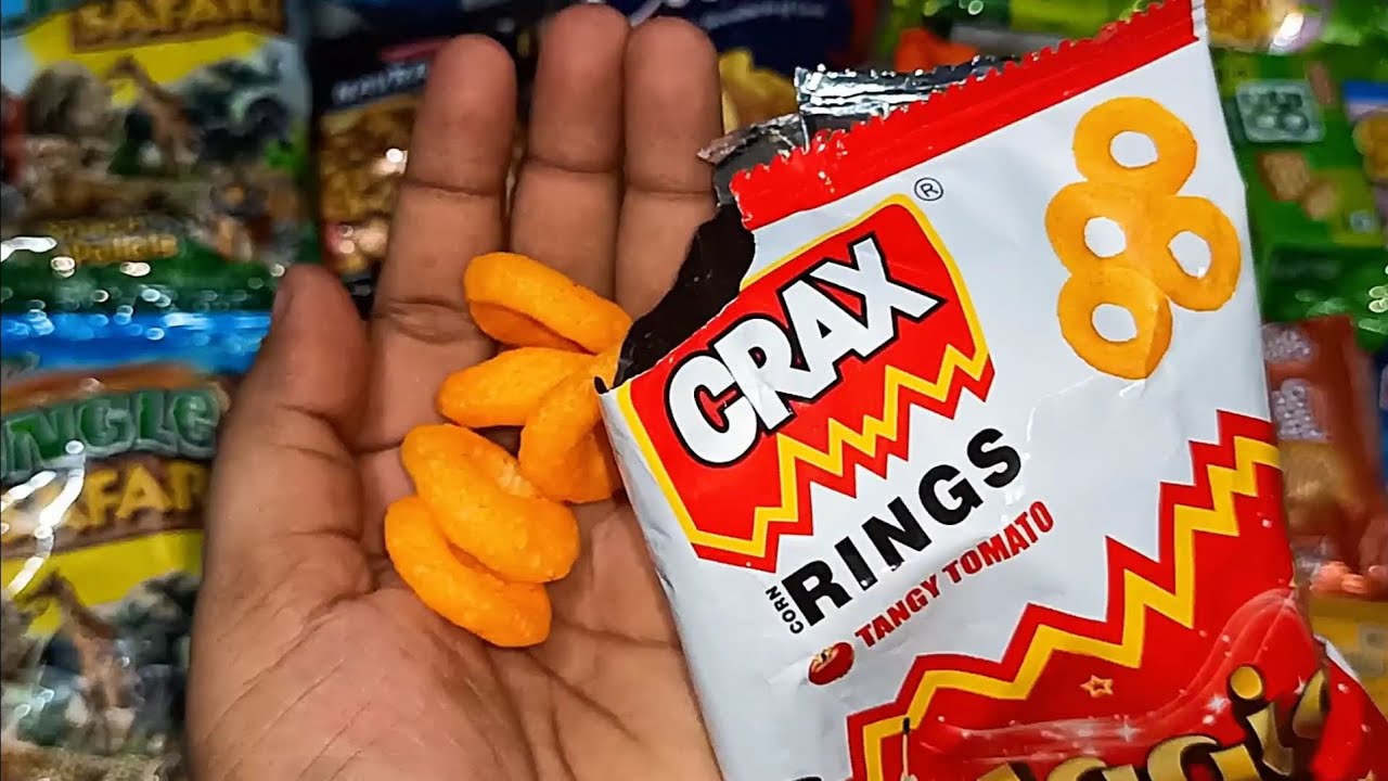 Crax Rings Tangy Tomato - YouTube