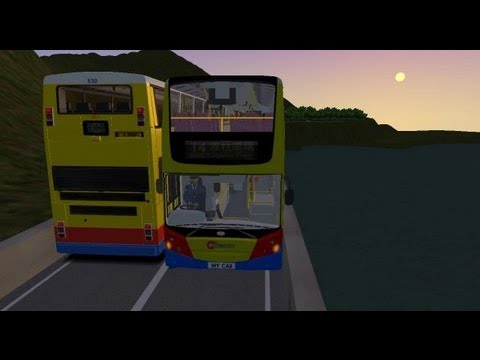 Omsi 1 tour (115) nwfb 14 赤柱 - 筲箕灣 @ CTB Alexander Dennis 12m 8103 ...