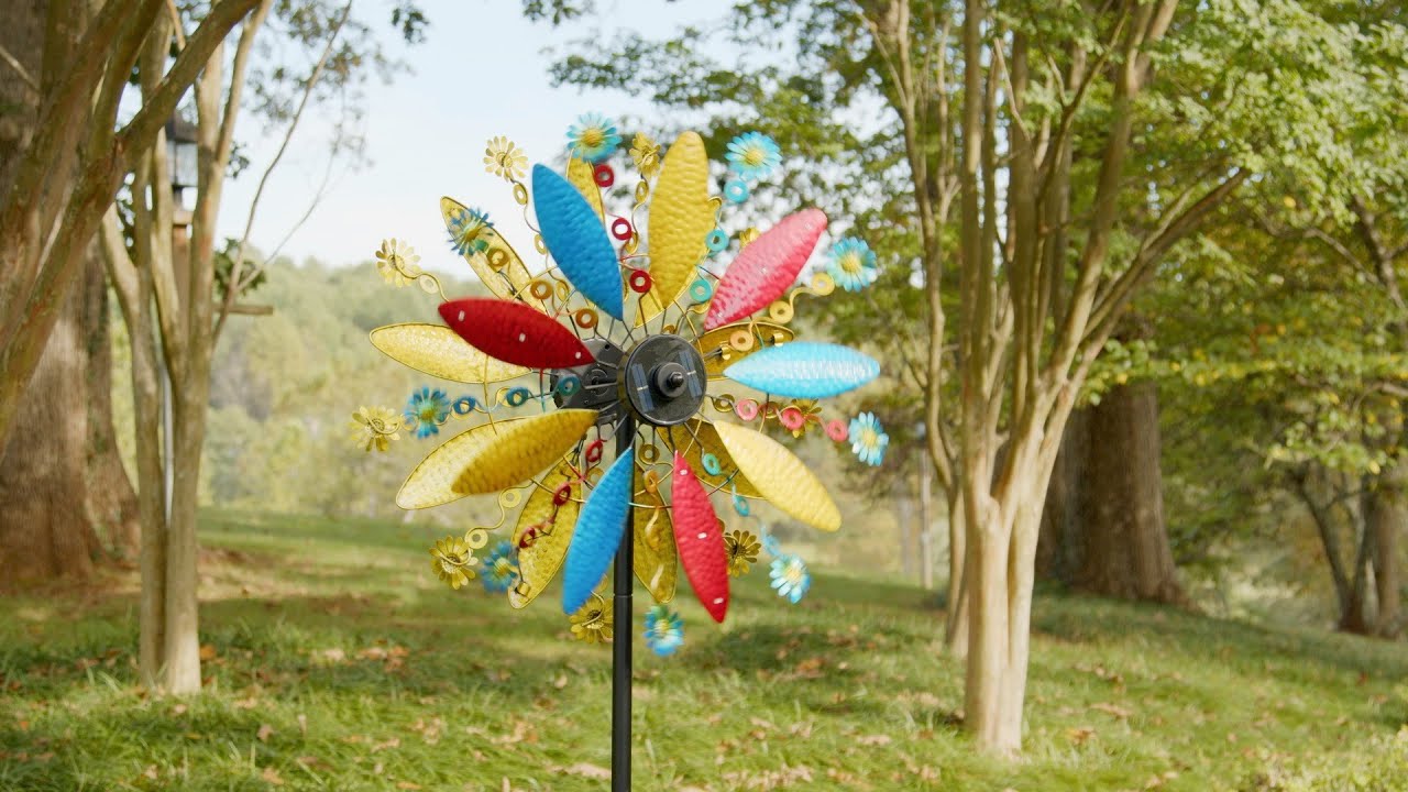 Solar Daisy Spinner - YouTube