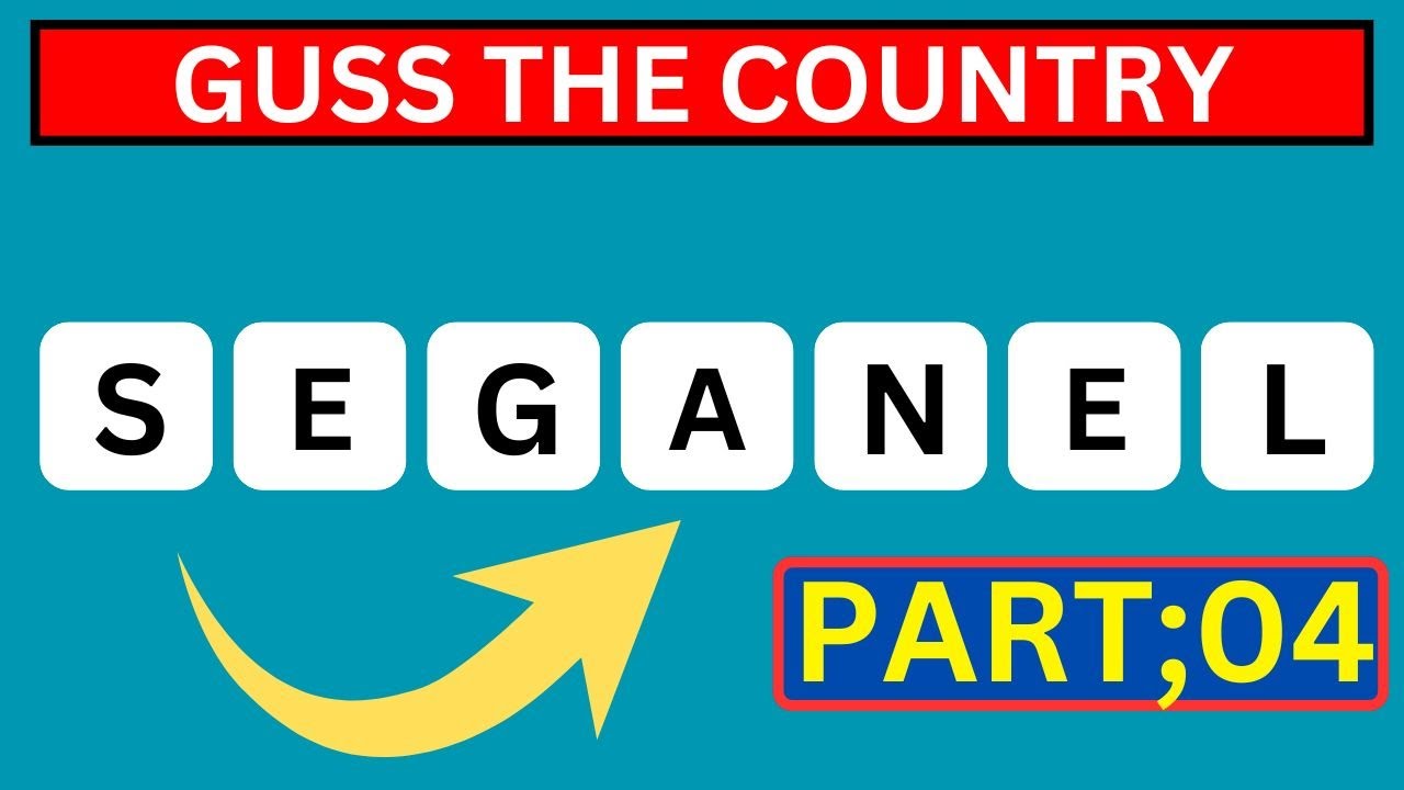Can You Guess the Country by Its Scrambled Name Ultimate Geography Quiz ...