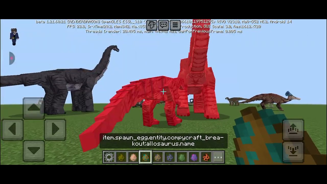 mod paleocraft - YouTube