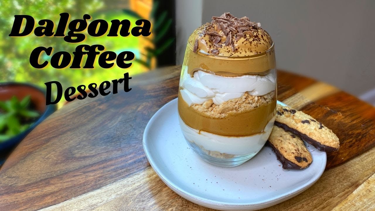 Dalgona Coffee Dessert!! EASY AND QUICK!! - YouTube