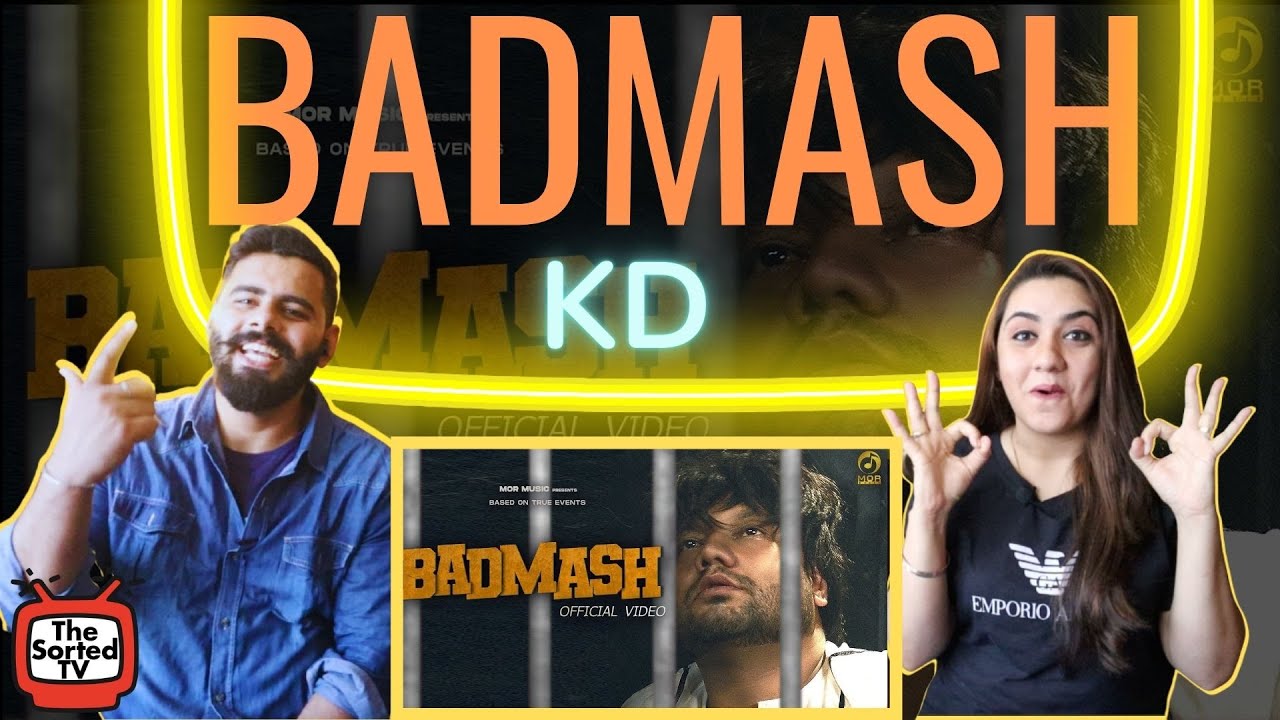Badmash Bolu Su || KD - Desi Rock || Rap Song || Delhi Couple Reactions ...