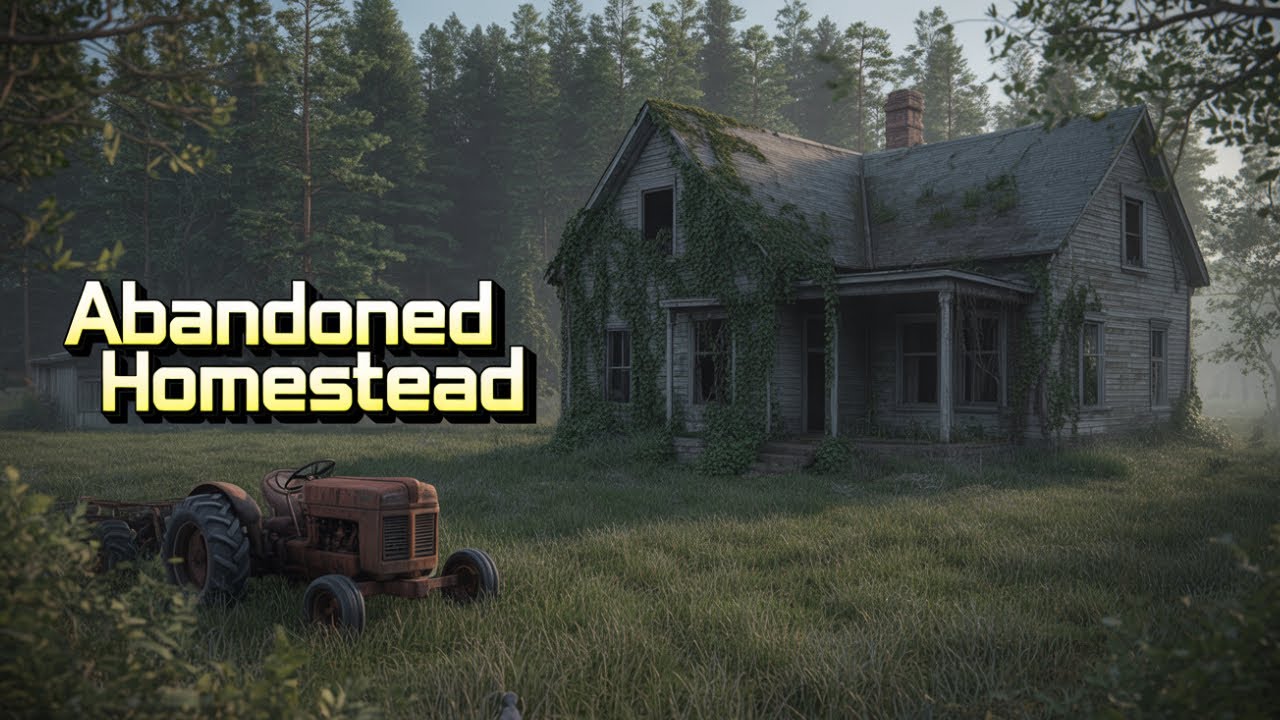 This Forgotten Forest Farm Hasn’t Been Touched in Years - YouTube