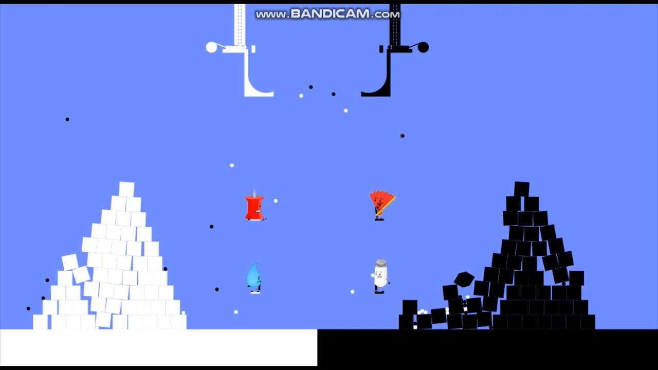 BFDI and Inanimate Insanity at the Algodoo 2020 Olympic Games - YouTube