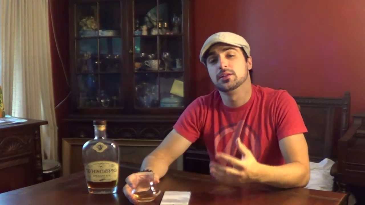Whiskey Wednesday: Whistlepig Straight Rye Whiskey - YouTube