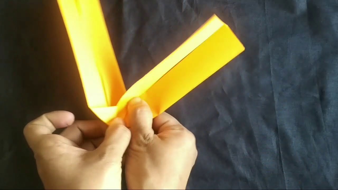 DIY l Paper boomerang l How to make paper Boomerang l paper origami l ...