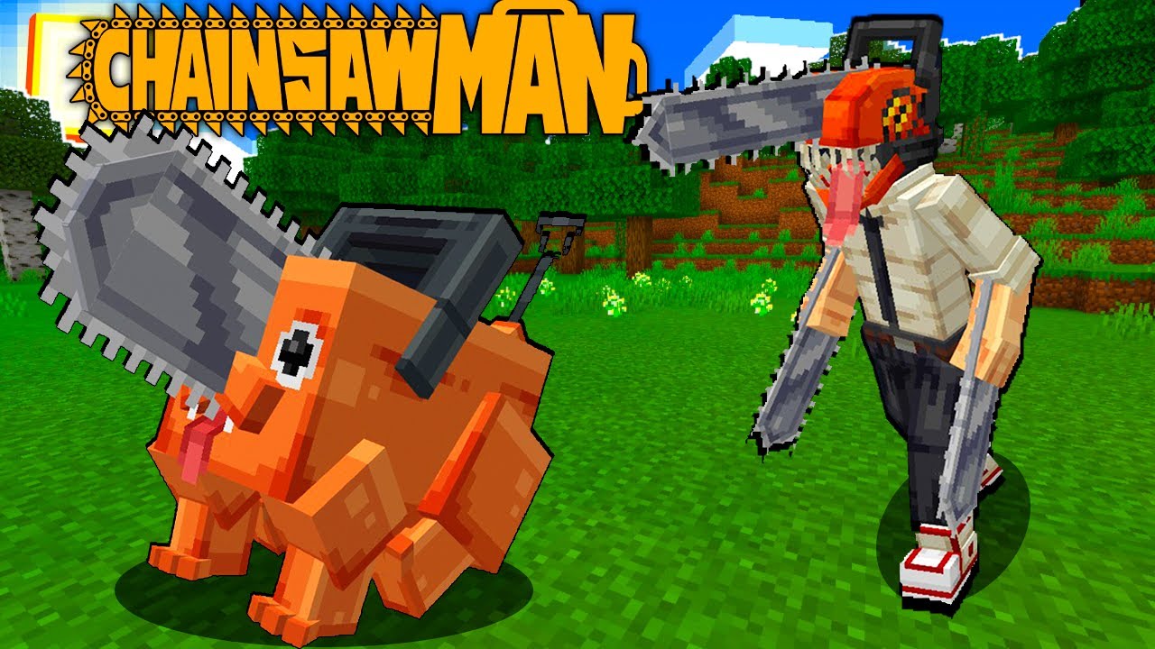 🔥🔥ESSE ADDON É MAIS INCRIVEL DE " CHAINSAW MAN " PARA MINECRAFT - YouTube