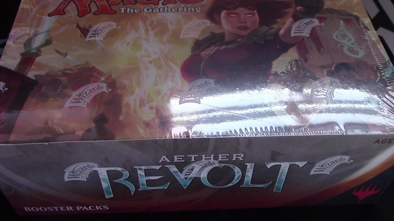 MTG Aether Revolt whole Booster box opened! Magic the Gathering ...