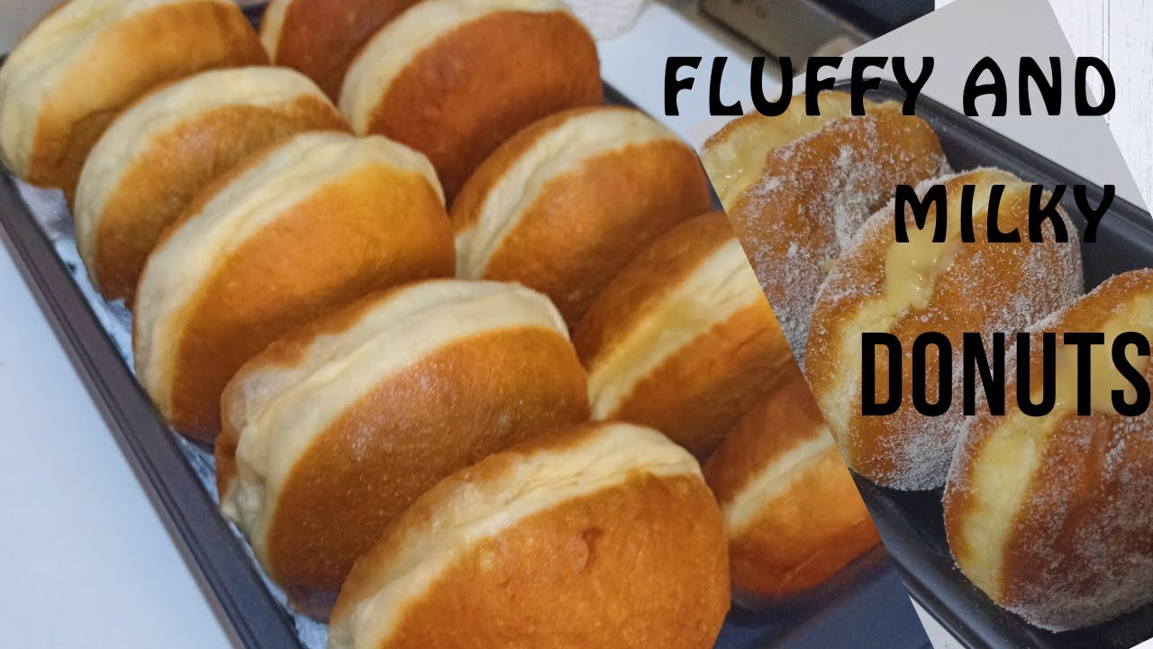 How To Make Fluffy Donuts| Easy Milky Donuts Recipe| Commercial Donuts ...