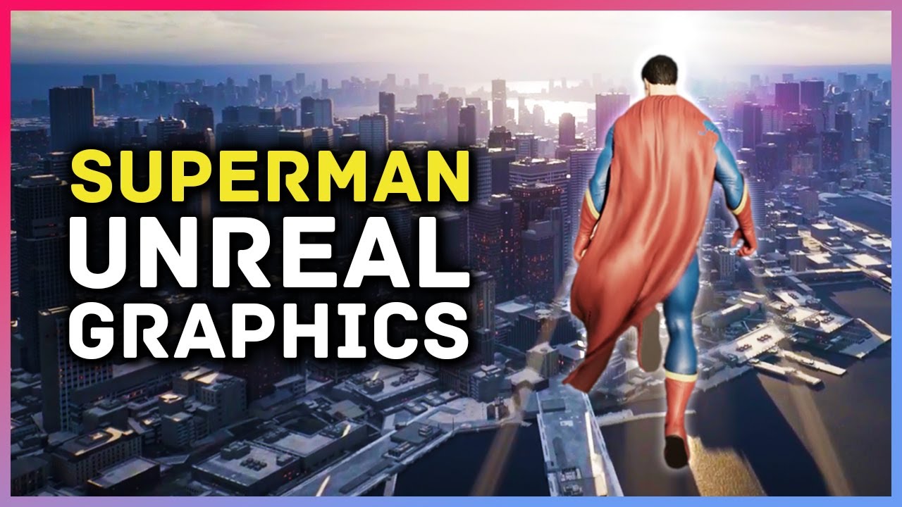 Superman Open World Demo?! Unreal Engine 5 Tech Preview - YouTube