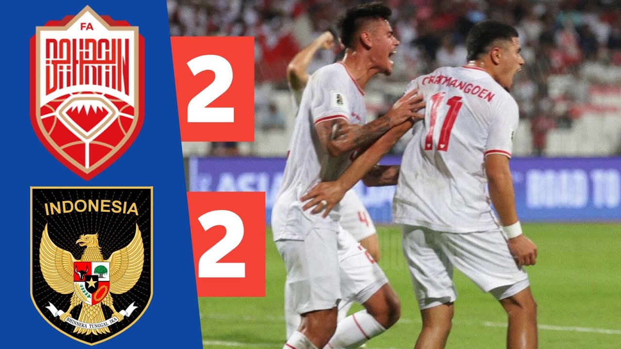 HIGHLIGHT TIMNAS INDONESIA VS BAHRAIN 2-2 || KUALIFIKASI PIALA DUNIA # ...