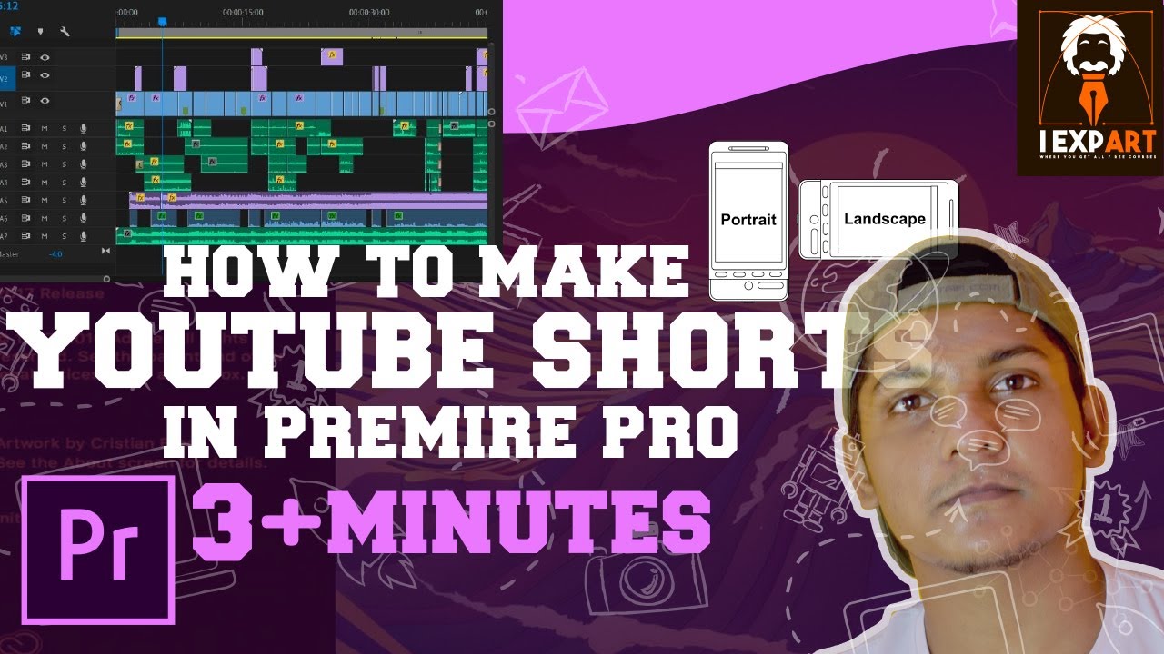 How to create YouTube Shorts in Adobe Premiere Pro Fast! In 3 minutes ...