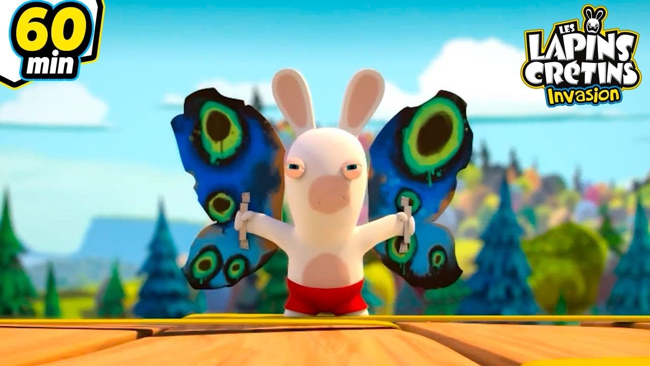 Les Lapins décollent ! | Les Lapins Crétins Invasion🐰 | Nouvelle ...