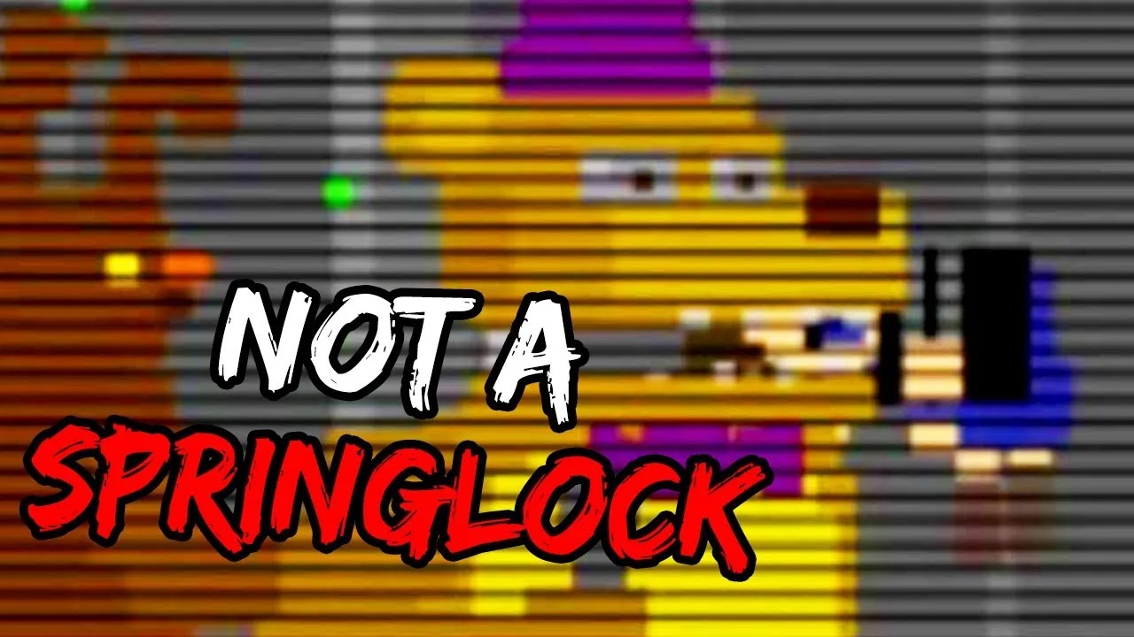 Was It a Fredbear Springlock Failure? - YouTube