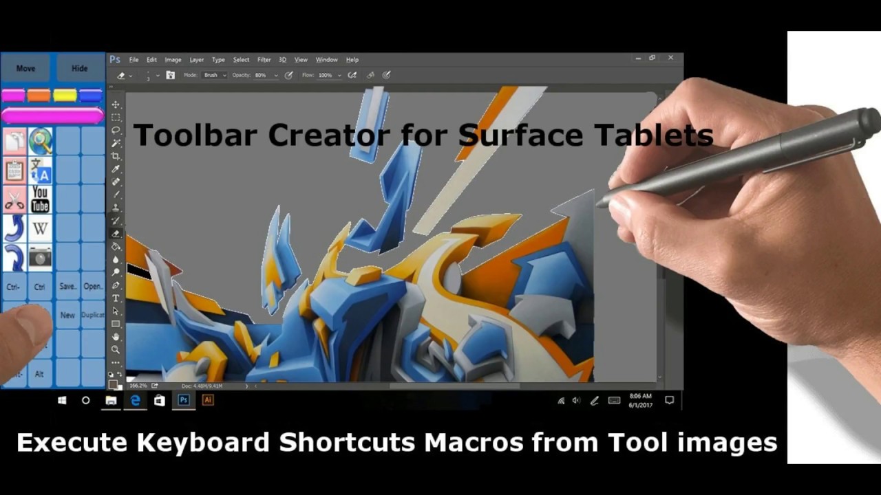 Tips to Work Smarter with a Stylus Pen on Windows Surface Tablet - YouTube