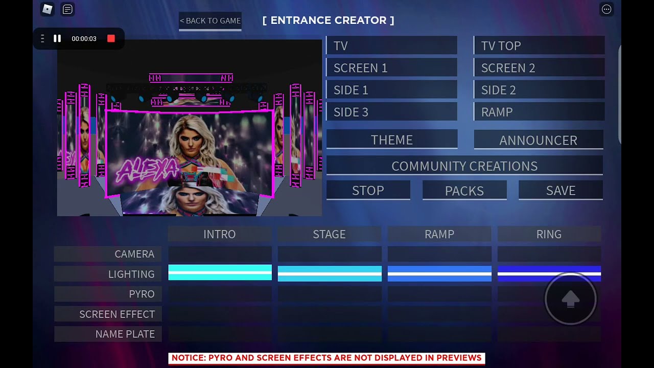 Alexa Bliss (Custom) Roblox Tron | TianLynch - YouTube