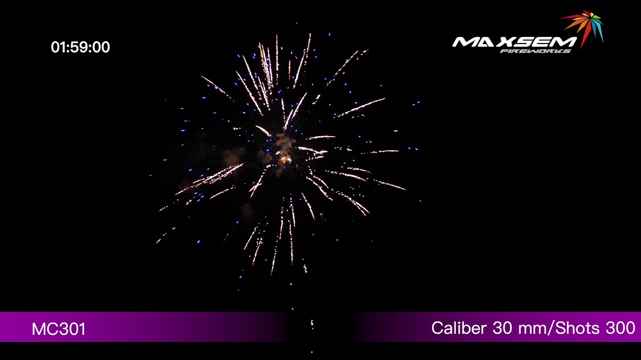 Maxsem Fireworks MC301 - YouTube