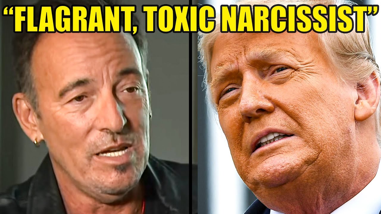 Bruce Springsteen Runs CIRCLES Around Donald Trump, He Can't Keep Up ...