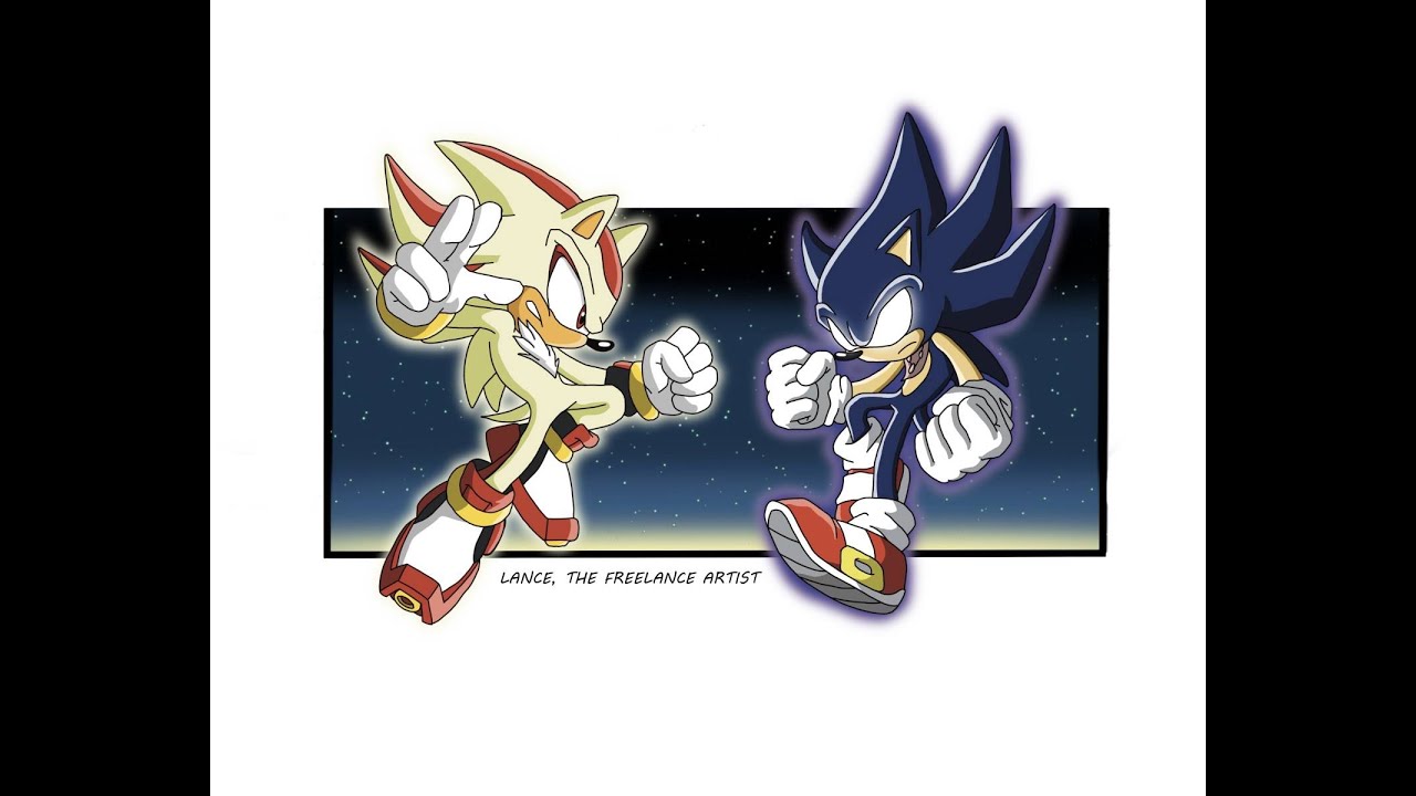 SSF2 Mod Battle: Dark Super Sonic Vs Super Shadow - YouTube