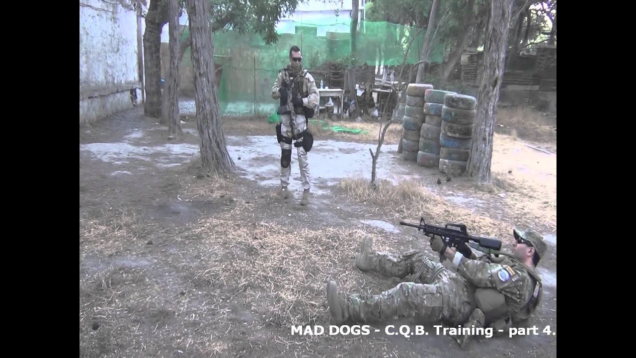 Aze. Airsoft MAD DOGS CQB TRA p4 - YouTube