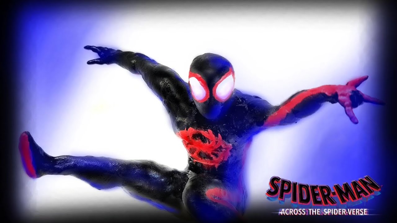 Making Miles Morales with clay [Spider-Man: across the spider-verse ...